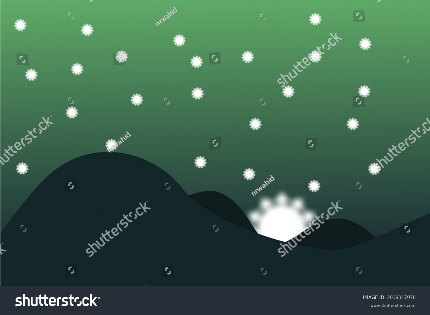 Abstract Background Green Gradiation Vector Stock Vector (Royalty Free ...