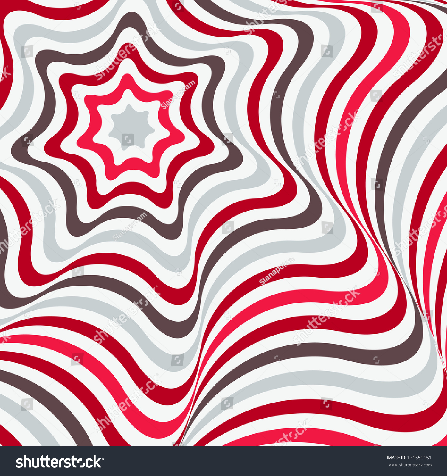 Abstract Background Opt Art Style Vector Stock Vector (Royalty Free ...