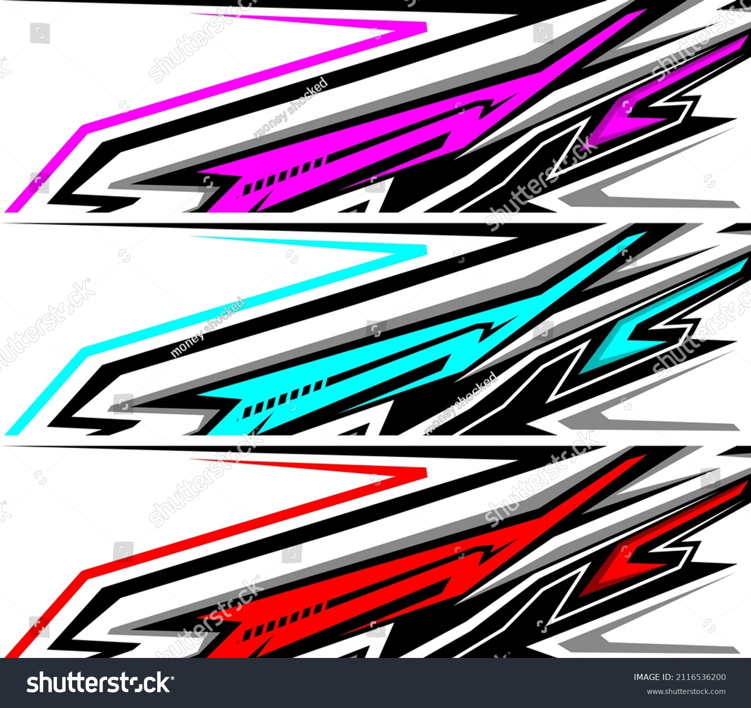 Abstract Background Modern Vector Racing 3d Stock Vector (Royalty Free ...