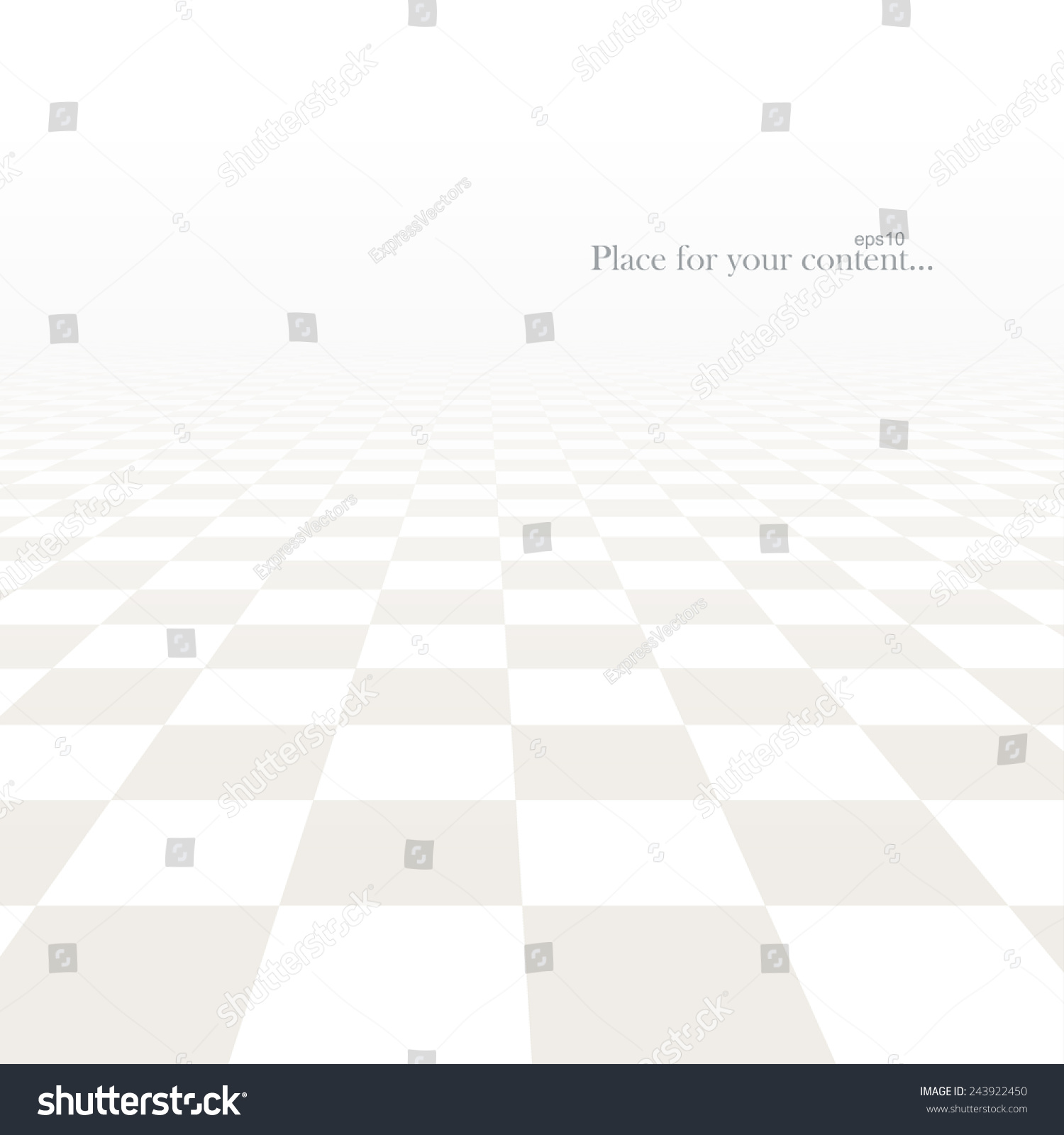 Abstract Background Tile Floor Perspective Vector Stock Vector (Royalty ...