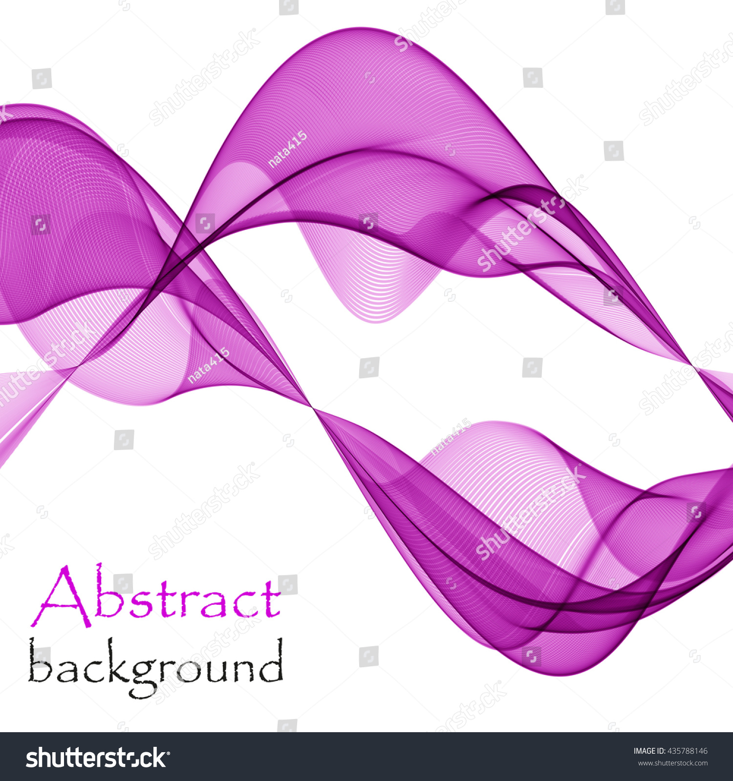 Abstract Background Purple Wave Stock Vector 435788146 - Shutterstock