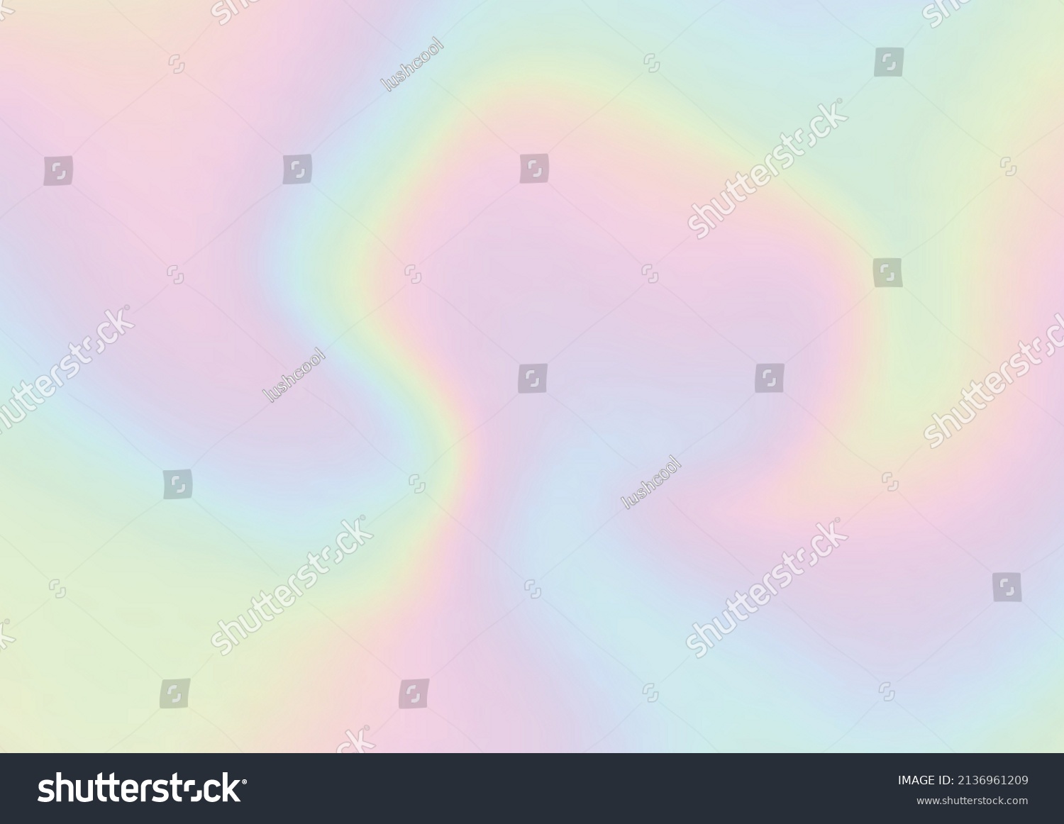Abstract Background Rainbow Colored Hologram Theme Stock Vector ...