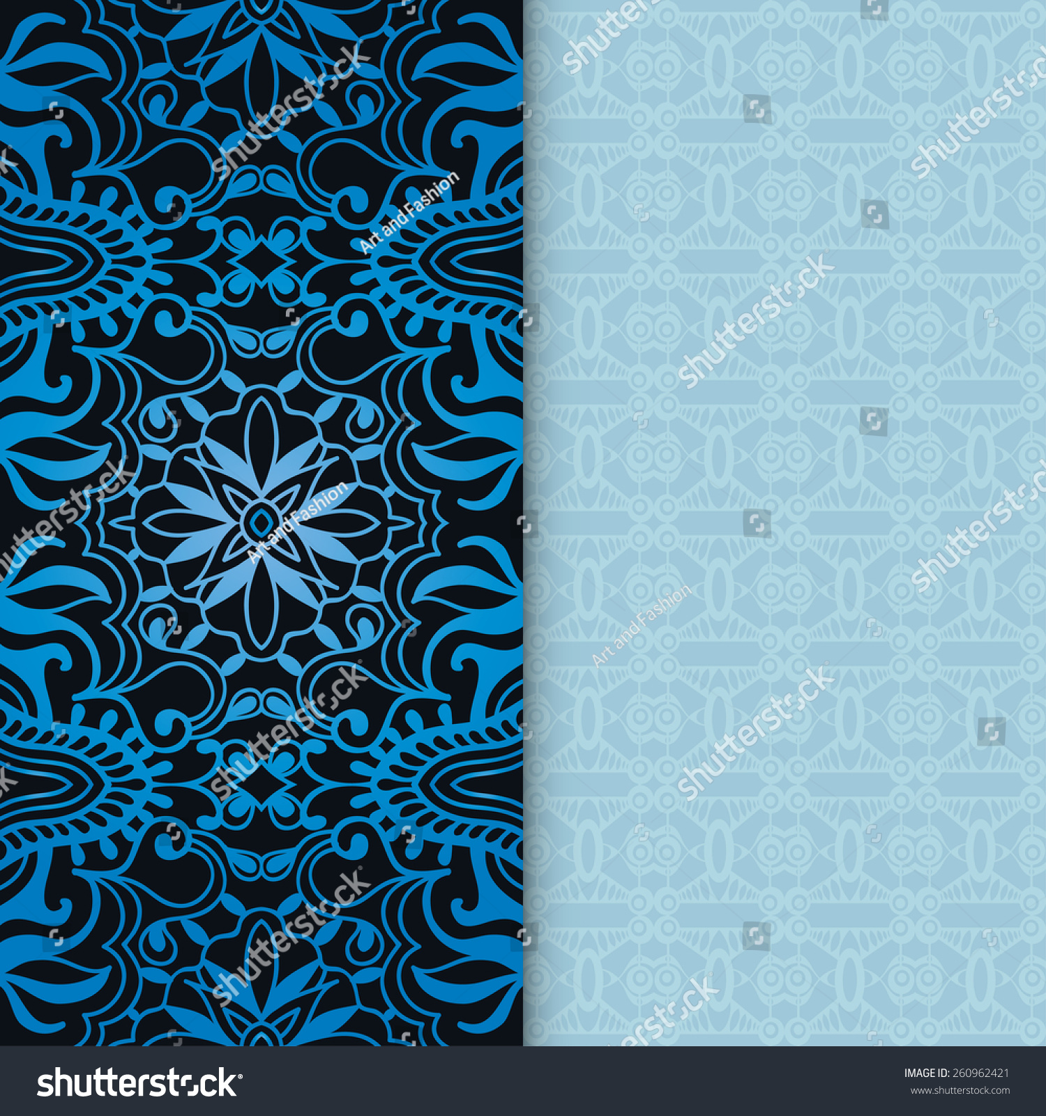 Abstract Background Seamless Texture Frame Border: vector de stock ...