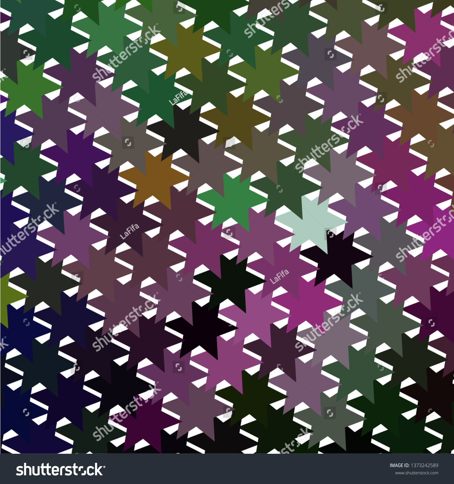 Abstract Background Stars Halftone Effect Vector Stock Vector (Royalty ...