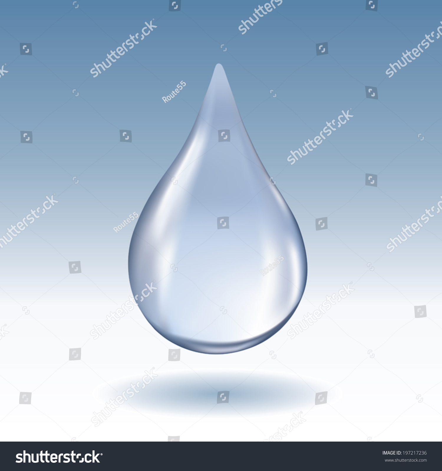 Abstract Background Water Drop Vector Illustration Stock Vector ...