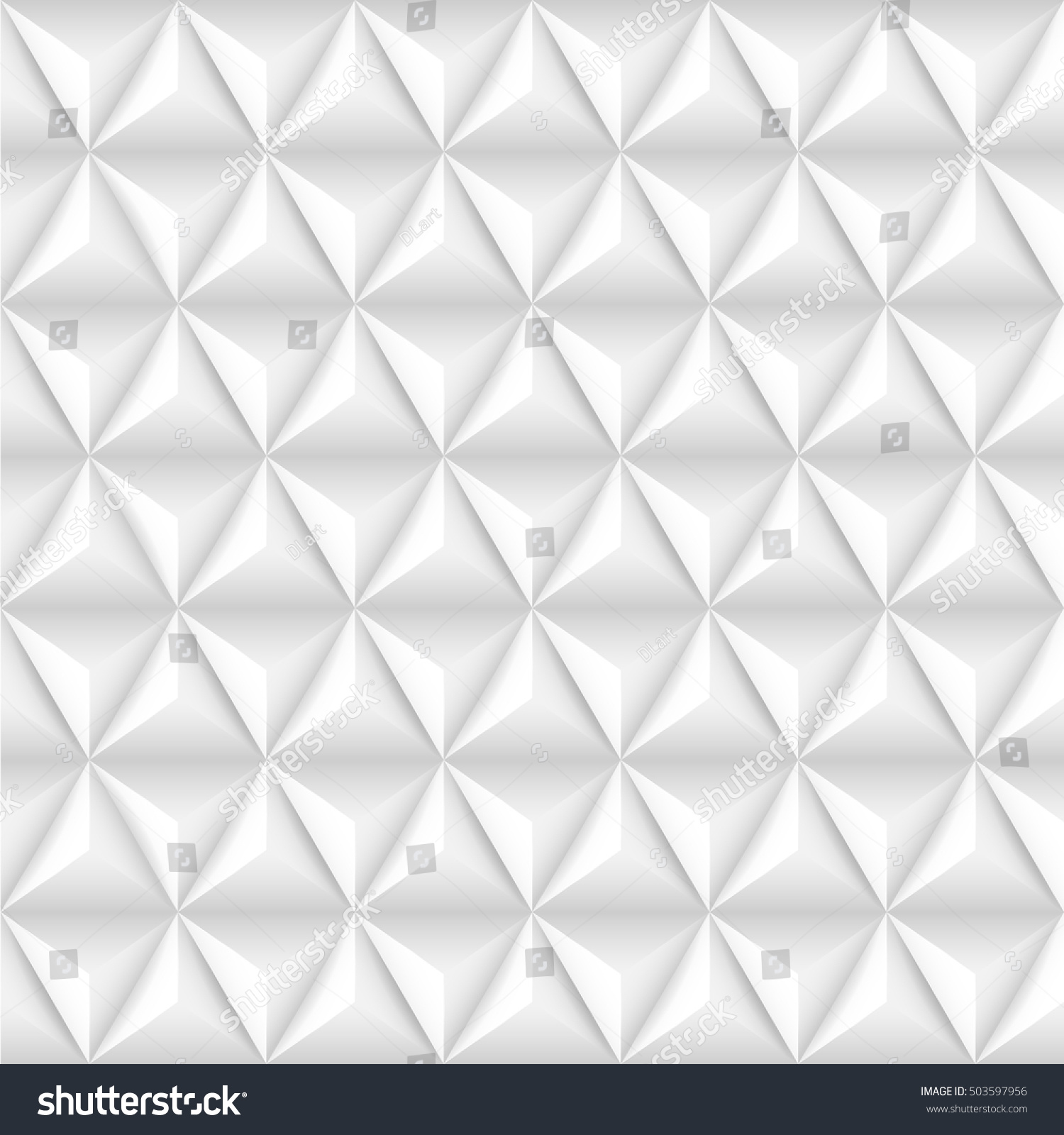 Abstract Background White Pyramids Vector Illustration Stock Vector ...