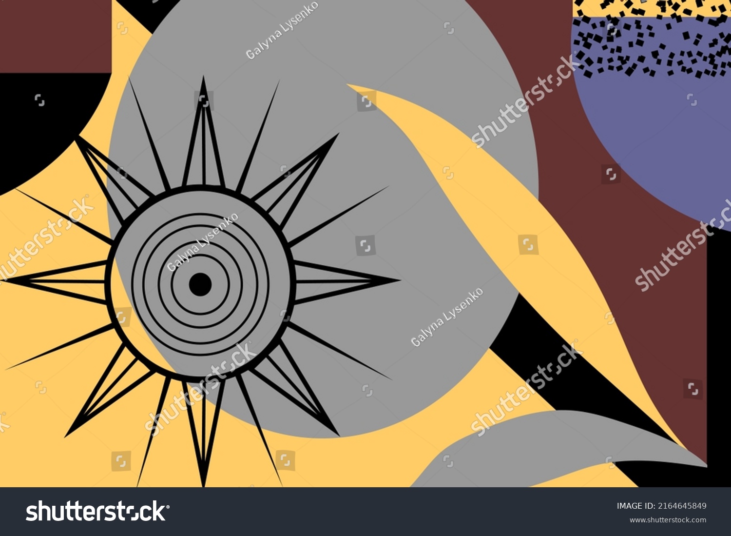 Abstract Background Withe Various Lines Andfiguras Stock Vector ...
