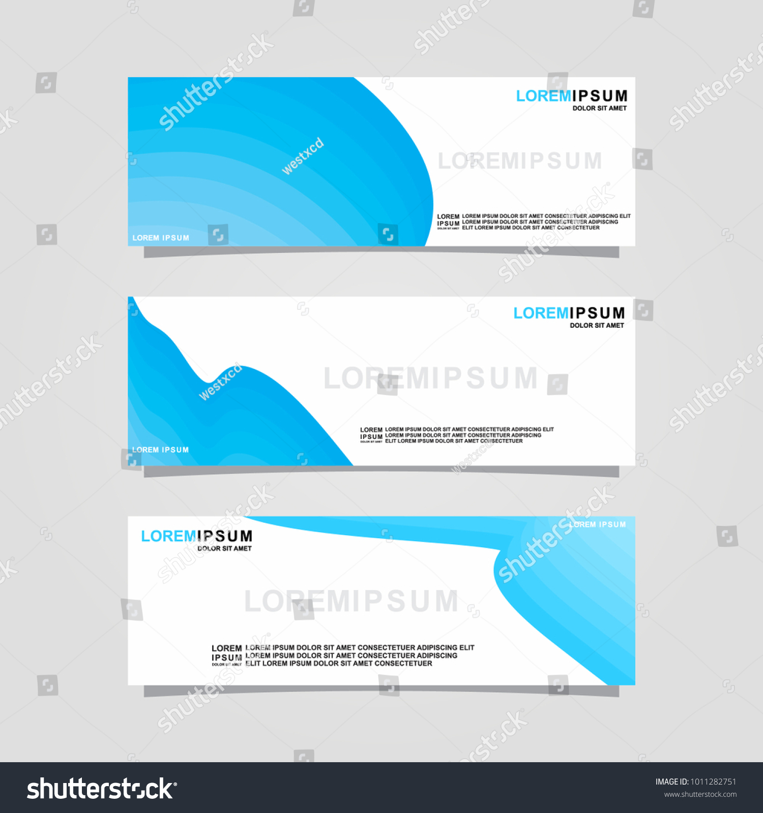 Abstract Banner Background Design Template Stock Vector (Royalty Free ...