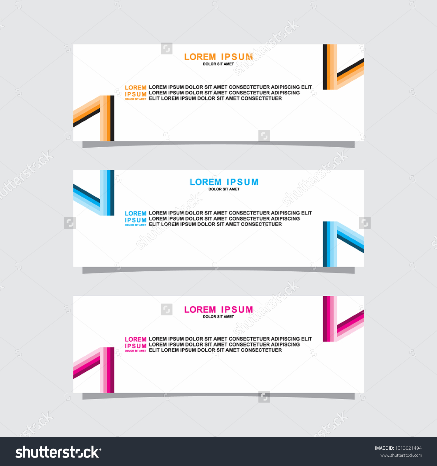 Abstract Banner Background Design Template Stock Vector (Royalty Free ...