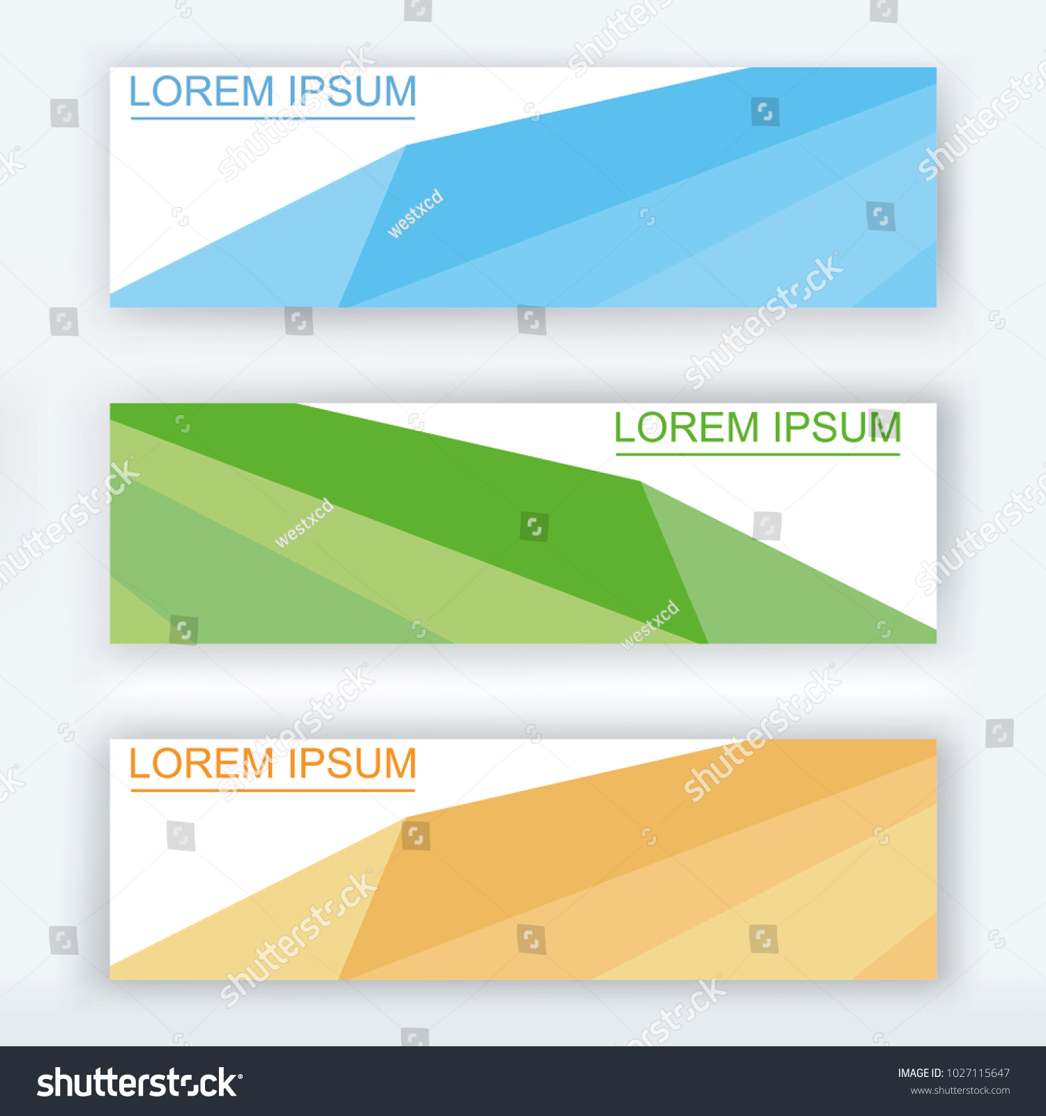 Abstract Banner Background Design Template Stock Vector (Royalty Free ...