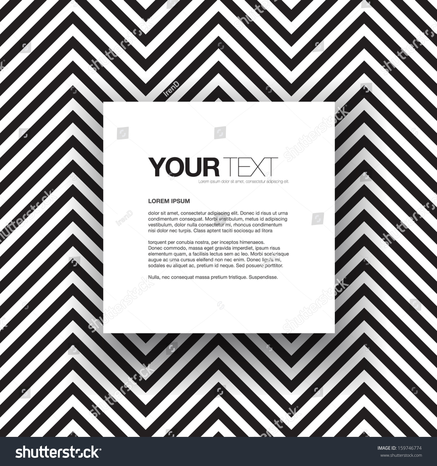 Abstract Black White Text Box Design: เวกเตอร์สต็อก (ปลอดค่าลิขสิทธิ์ ...