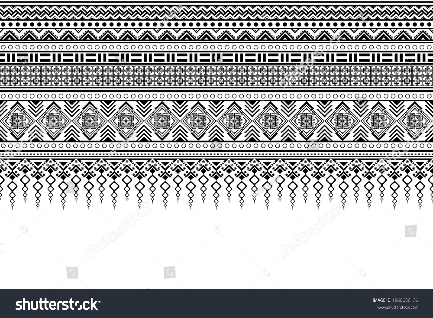 Abstract Black Line Texture Pattern On Stock Vector (Royalty Free ...