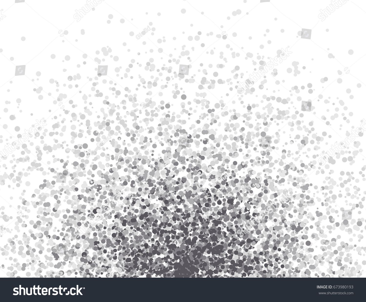 Abstract Black Spray On White Background Stock Vector (Royalty Free ...