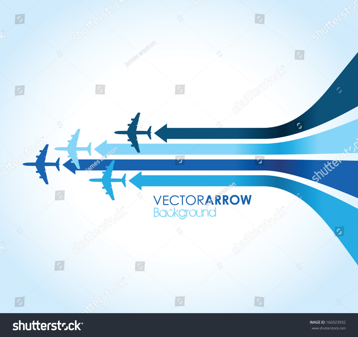 fondo abstracto del avión azul: vector de stock (libre de regalías ...