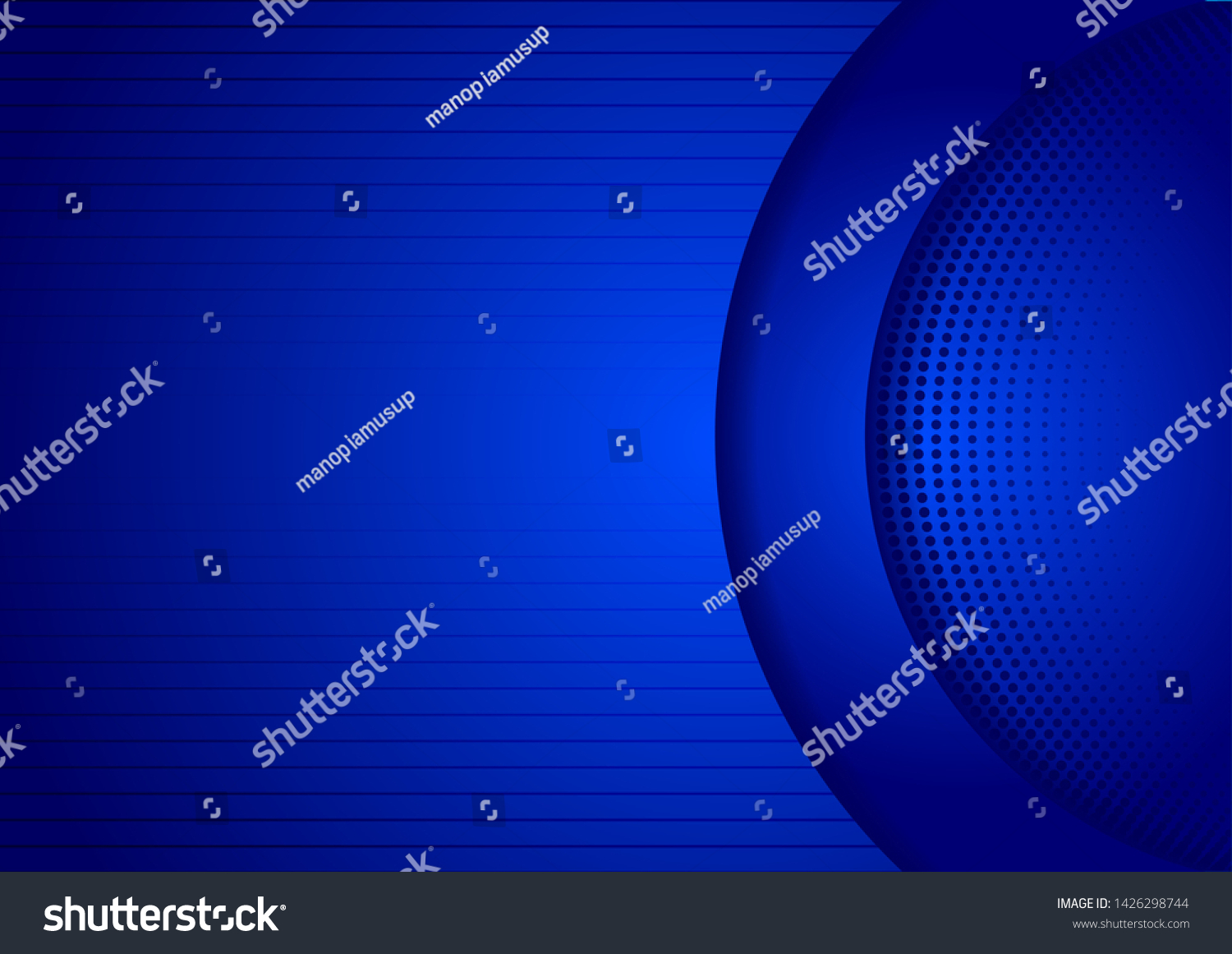 Abstract Blue Backgorund Design Technology Shadow Stock Vector (Royalty ...