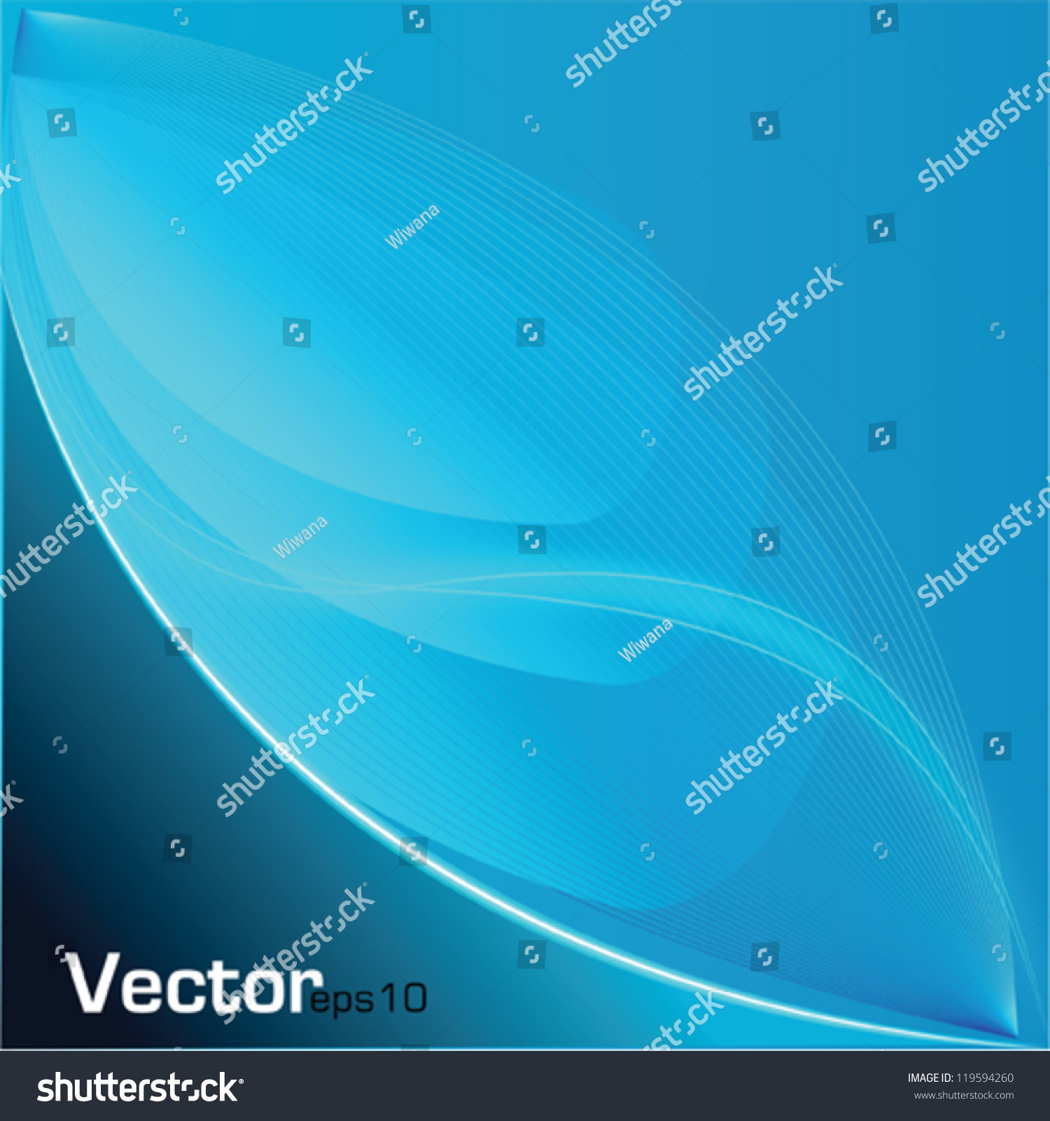 Abstract Blue Background Stock Vector (Royalty Free) 119594260 ...