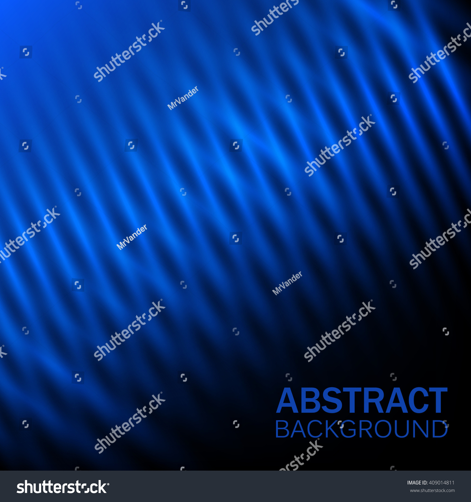 Abstract Blue Background Glowing Lines Vector Stock Vector (Royalty ...