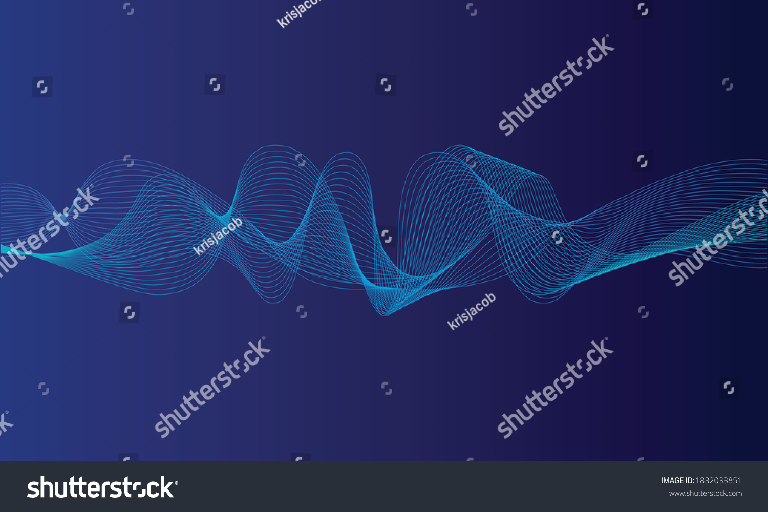 Abstract Blue Digital Equalizer Vector Sound: เวกเตอร์สต็อก (ปลอดค่า ...