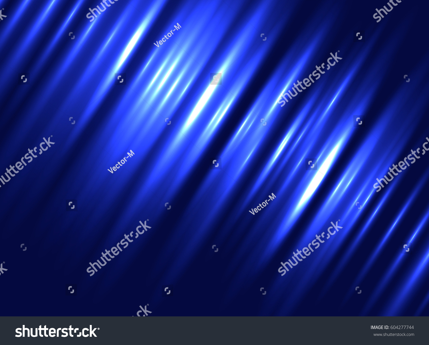 Abstract Blue Lights Background Vector Illustration Stock Vector ...