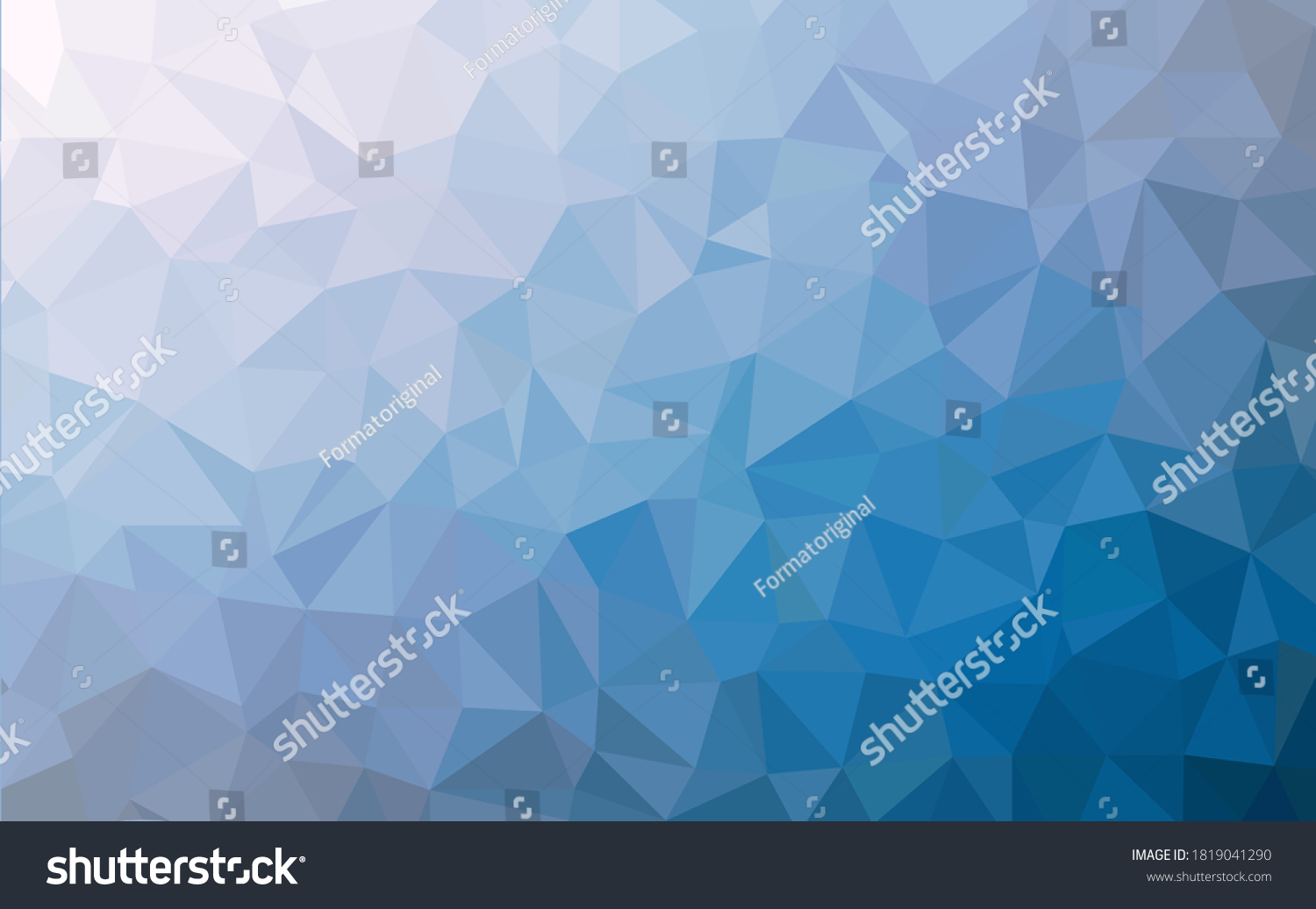 Abstract Blue Low Poly Background Texture Stock Vector (Royalty Free ...