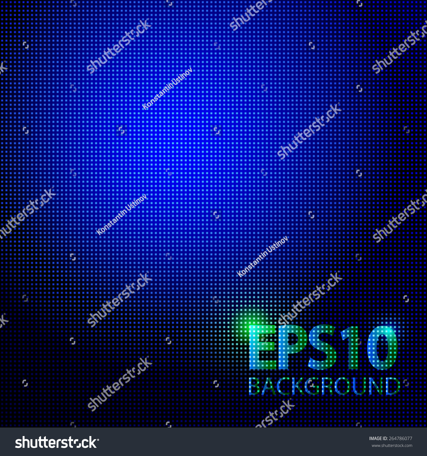 Abstract Blue Neon Background Vector Illustration Stock Vector (Royalty ...