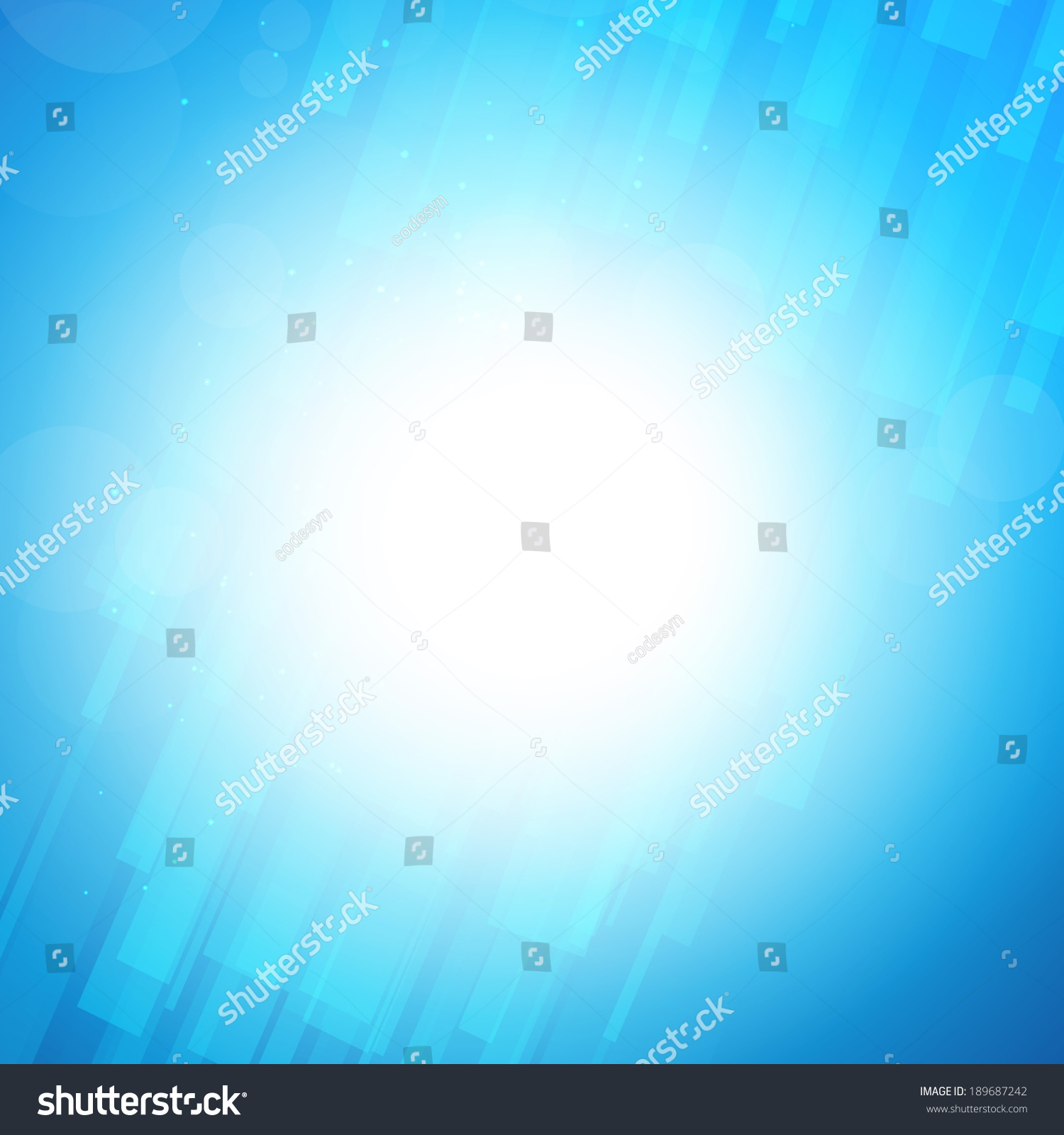 Abstract Blue Space Background Light Effects Stock Vector (Royalty Free ...