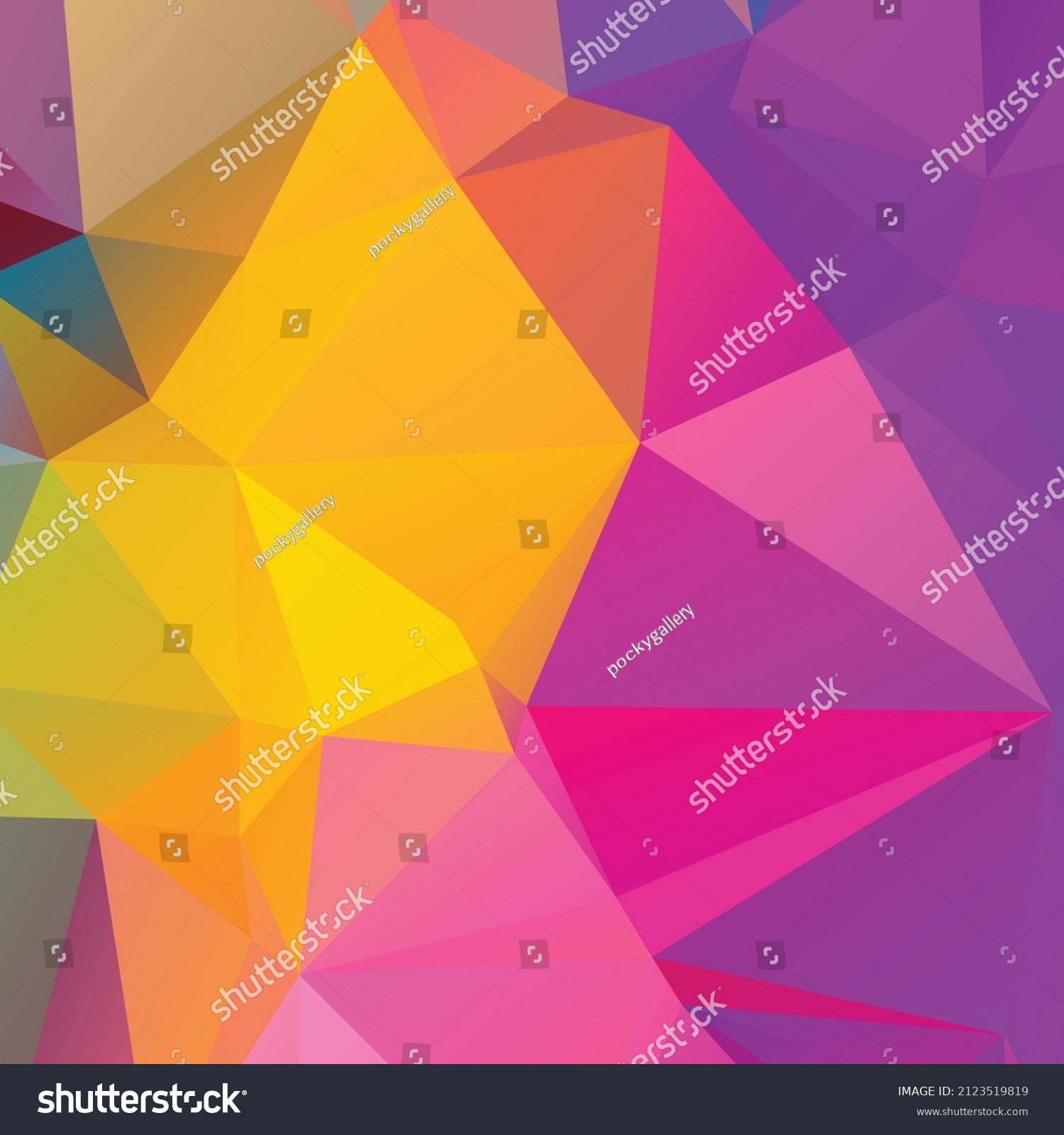 Abstract Colorful Polygon Texture Background Stock Vector (Royalty Free ...