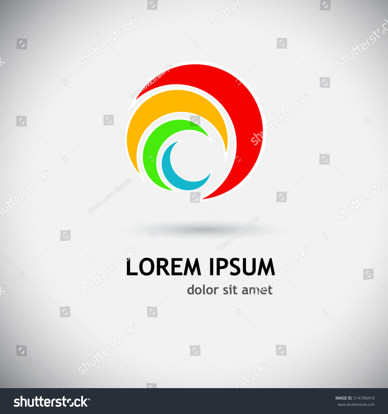 Abstract Company Logo. Vector - 514790410 : Shutterstock Abstract Company Logo. Vector - 514790410 : Shutterstock