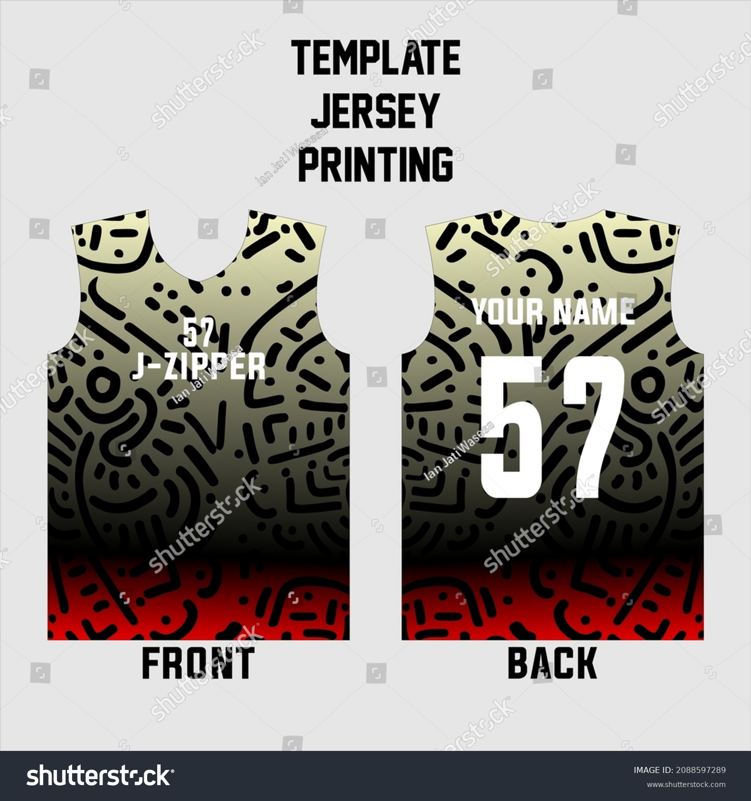 Abstract Concept Vector Jersey Pattern Template Stock Vector (Royalty ... Abstract Concept Vector Jersey Pattern Template Stock Vector (Royalty ...