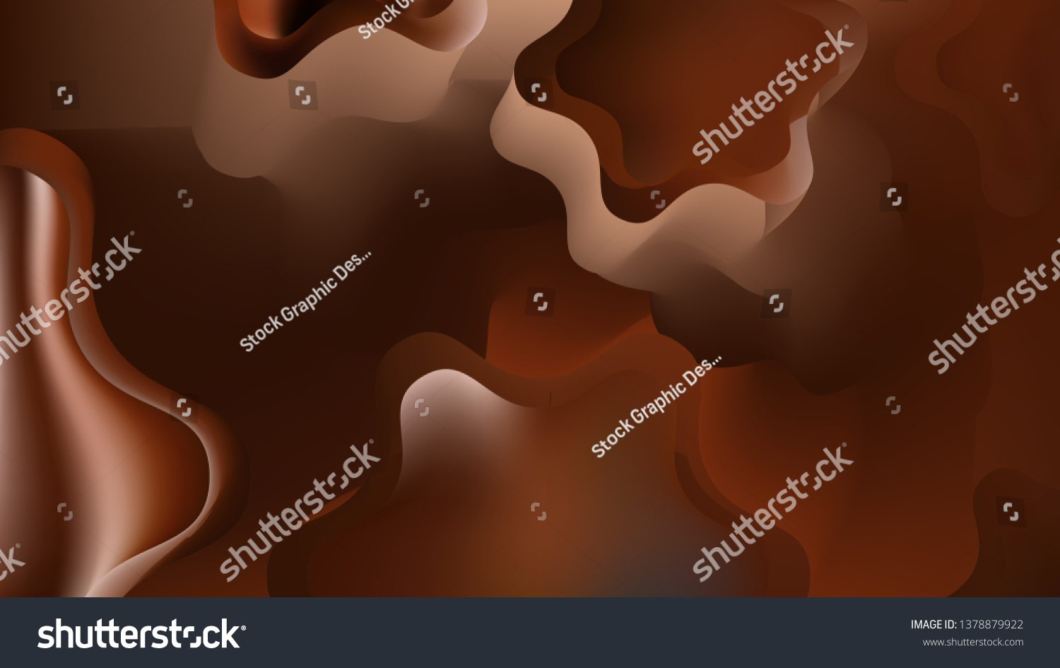 Abstract Dark Brown Background Design Stock Vector (Royalty Free ...