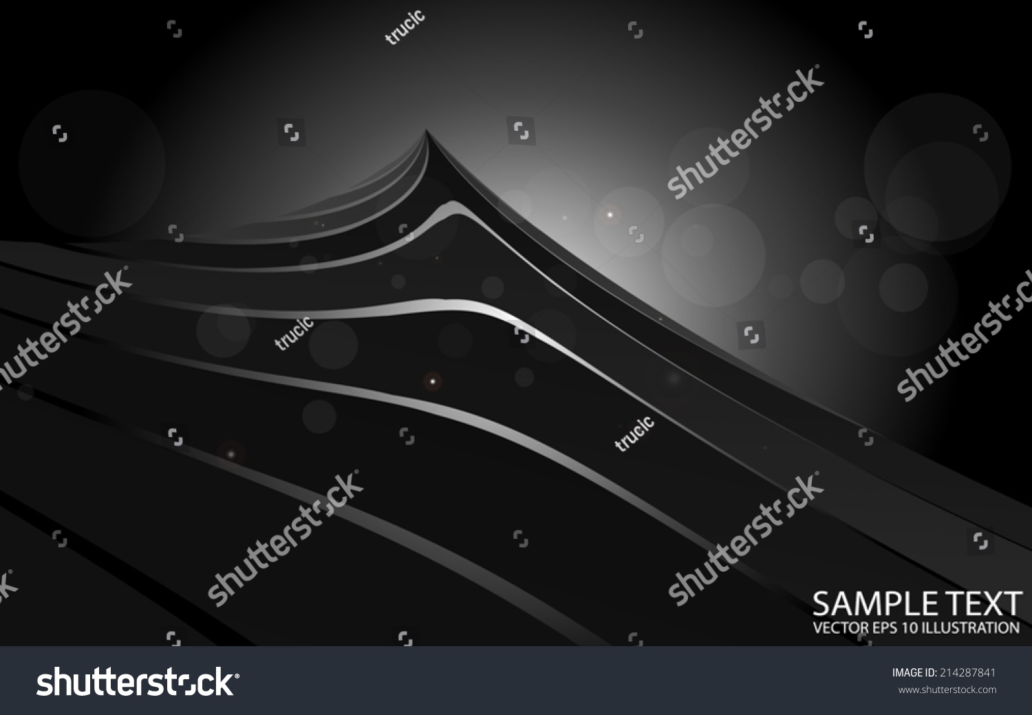 Abstract Dark Vector Space Template Vector Stock Vector (Royalty Free ...