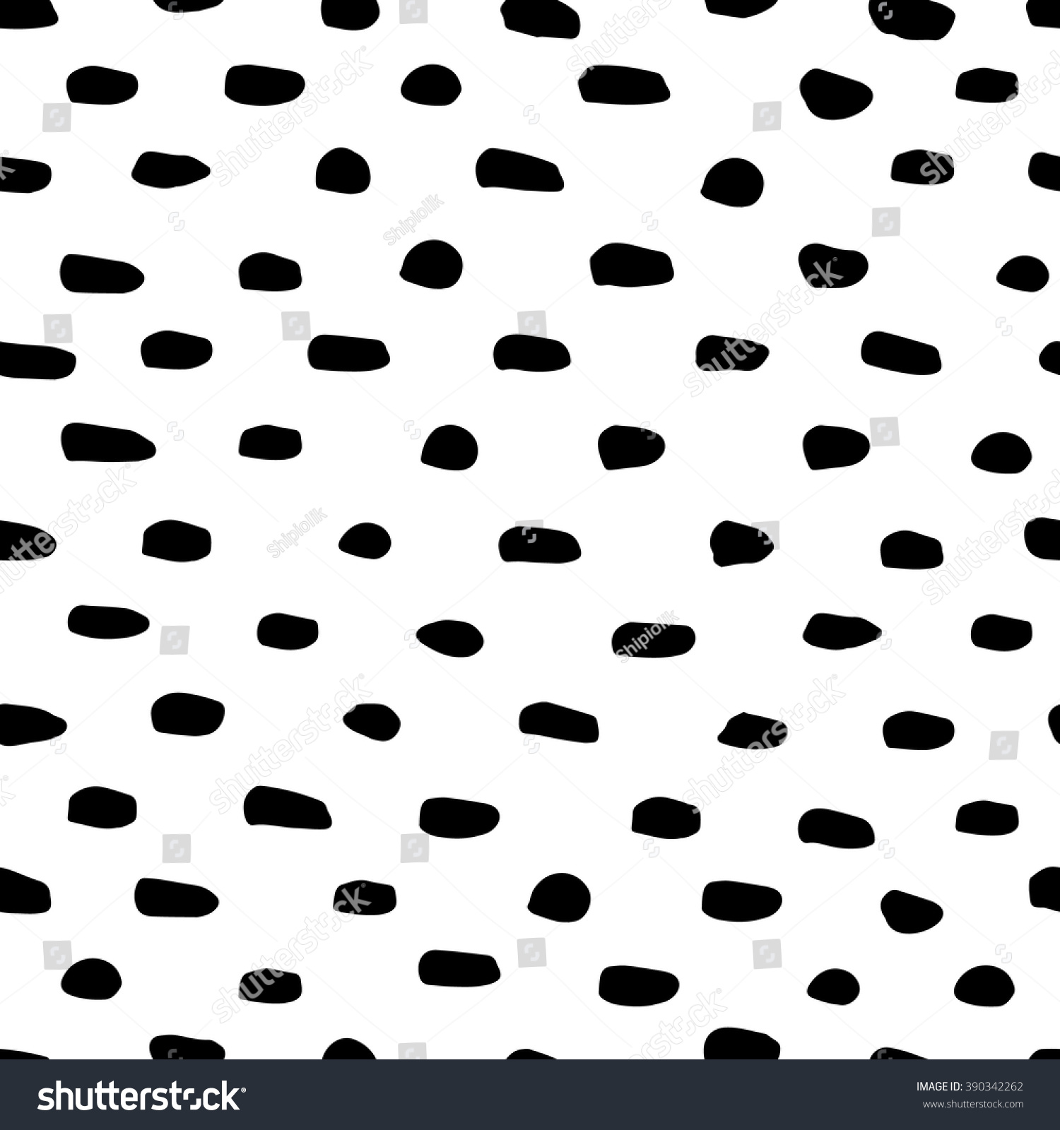 Abstract Dots Seamless Pattern Repeatable Vector Stock Vector (Royalty ...