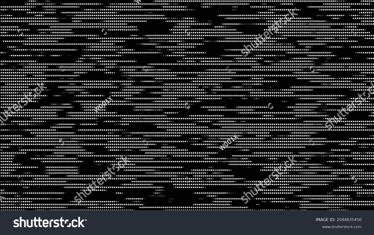 Abstract Dotted Black Background Grid Blinking Stock Vector (Royalty ...