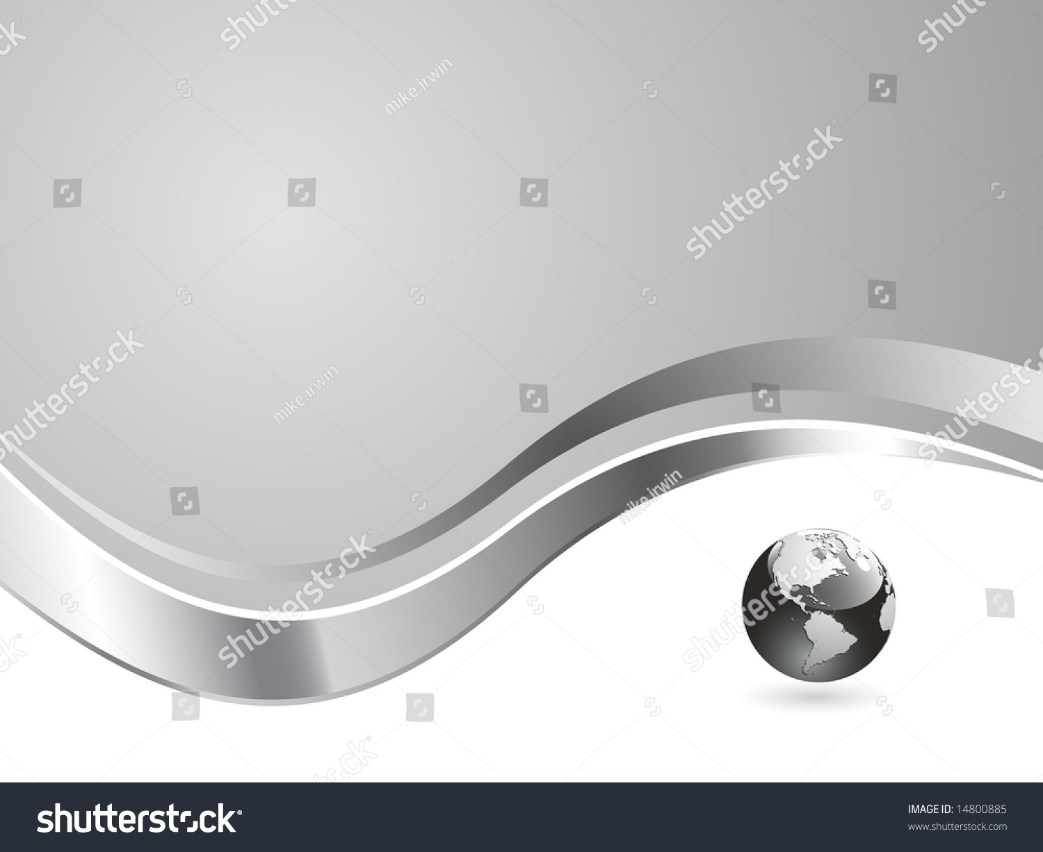 Abstract Earth Globe Business Background Vector Stock Vector (Royalty ...