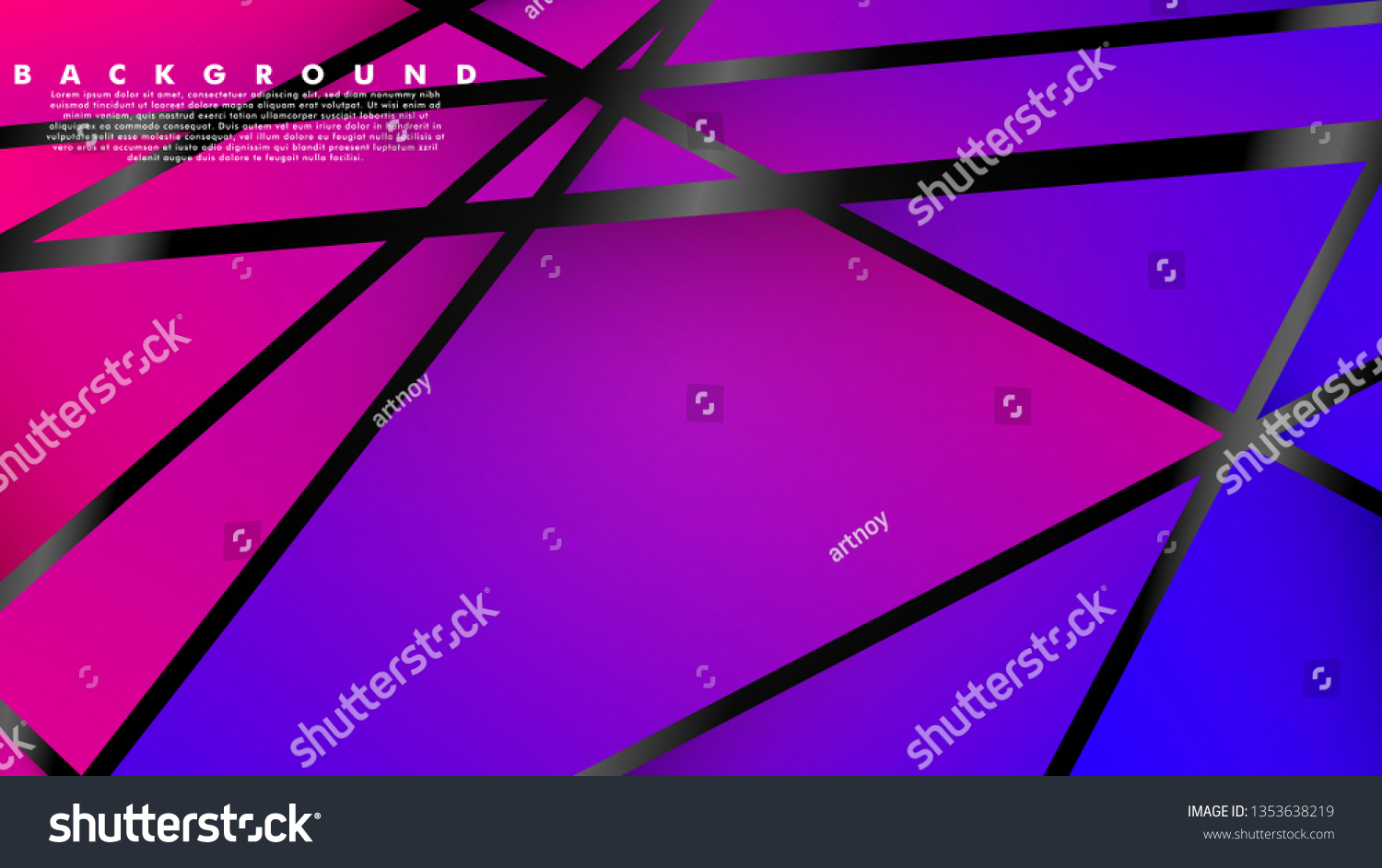 Abstract Fancy Polygon Background Patterns Vector Stock Vector (Royalty ...