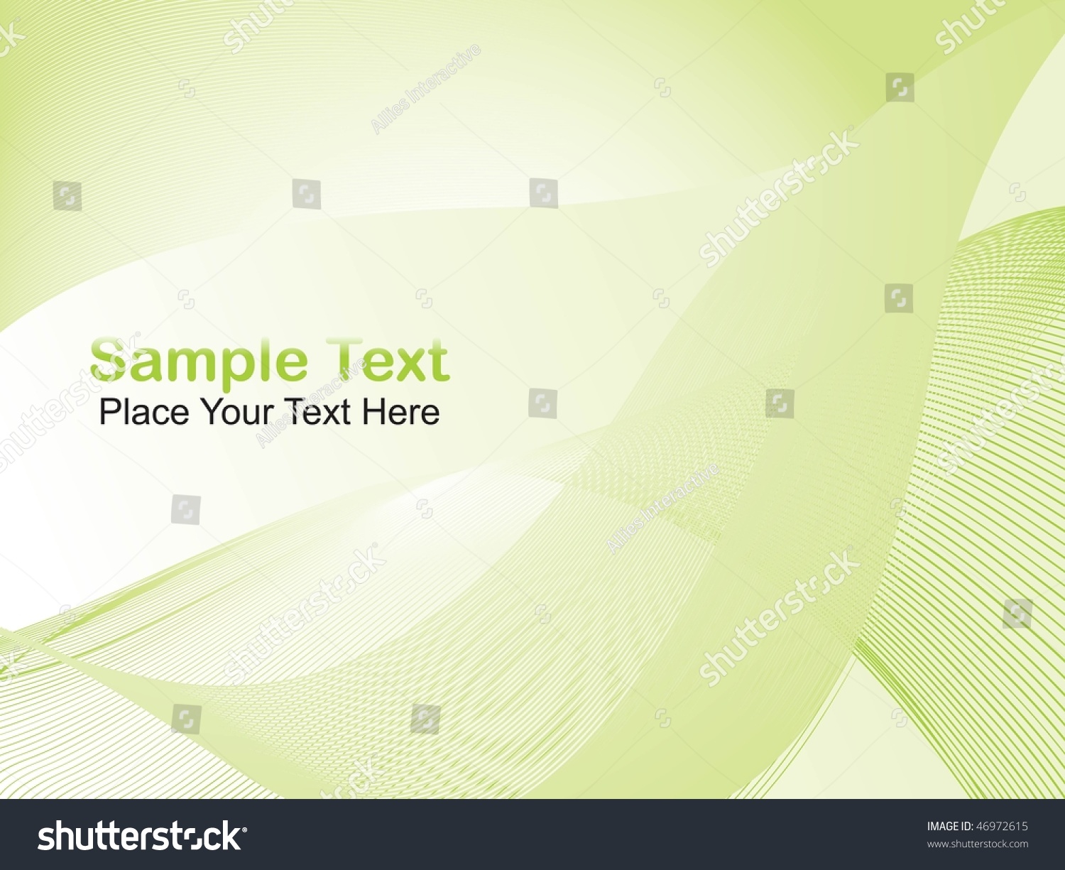 Abstract Fancy Wave Vector Design1 Stock Vector (Royalty Free) 46972615 ...