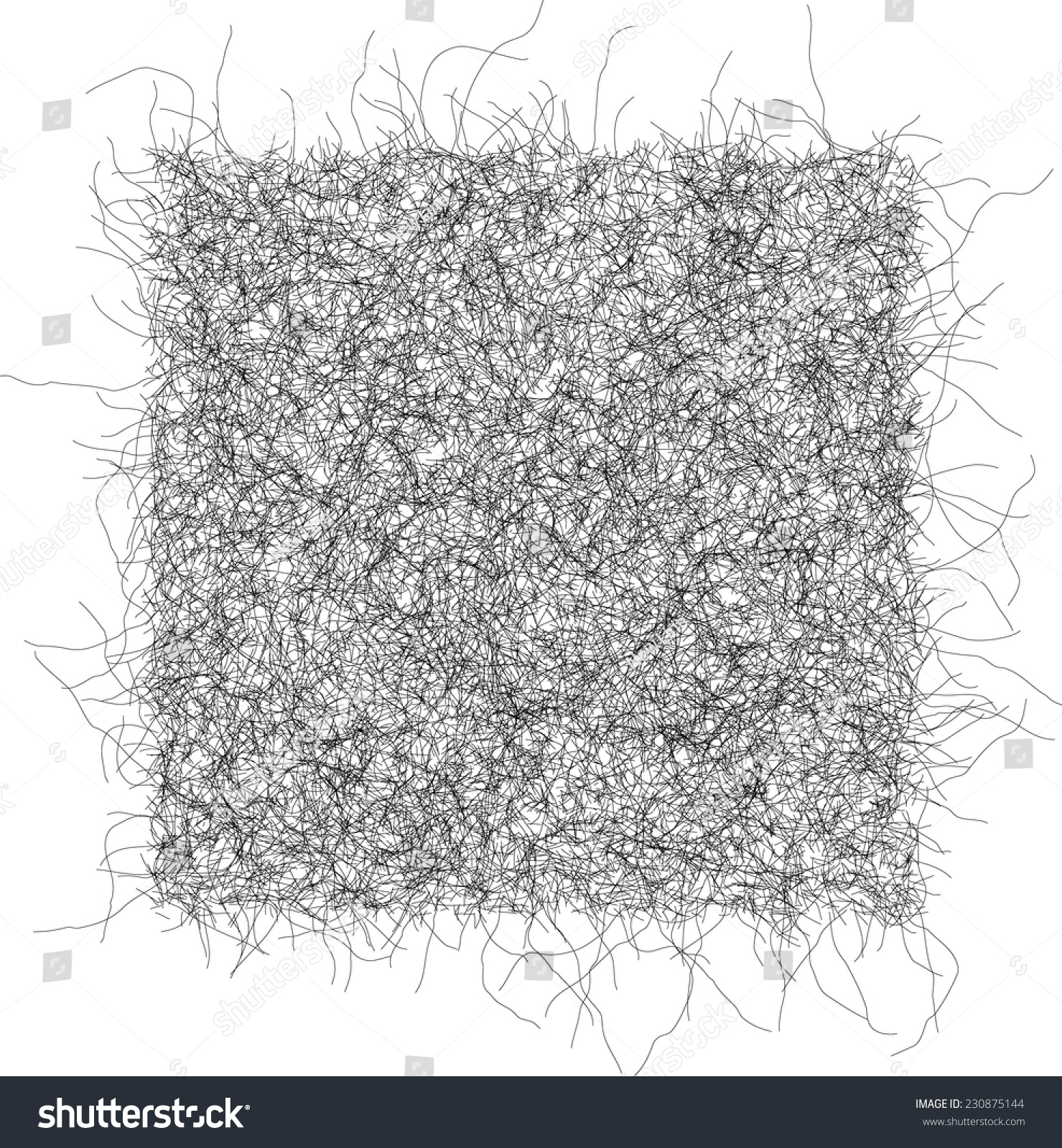 Abstract Fur Texture Vector Illustration Stock Vector (Royalty Free ...