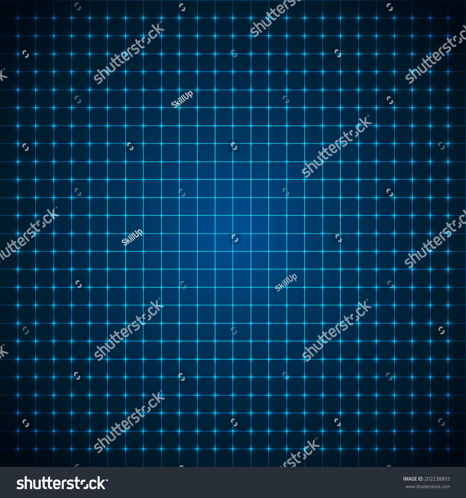 Abstract Futuristic Grid Vector Illustration Stock Vector 202238893 ...