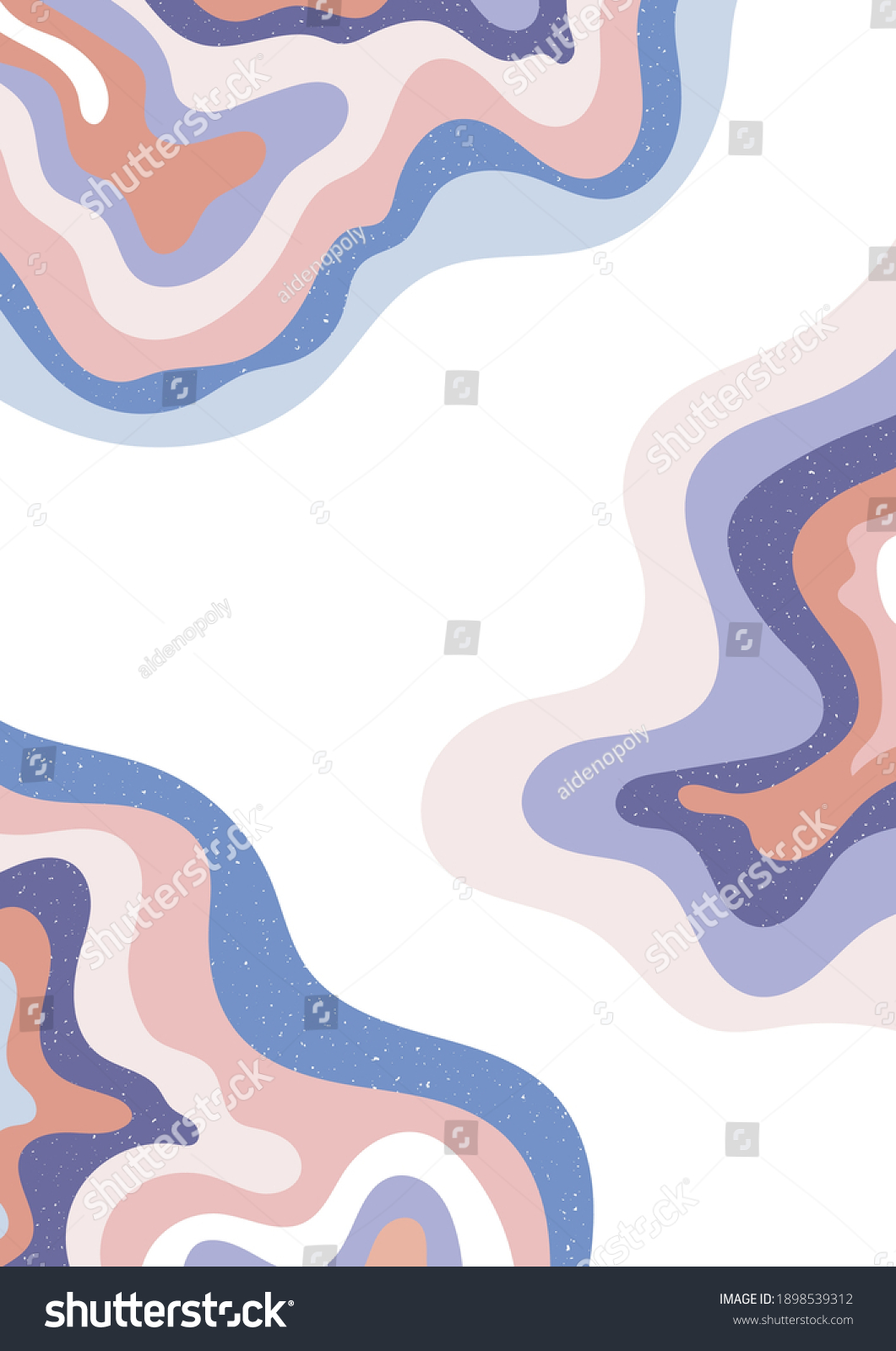 Abstract Geode Shapes A4 Background Vector Stock Vector (Royalty Free ...
