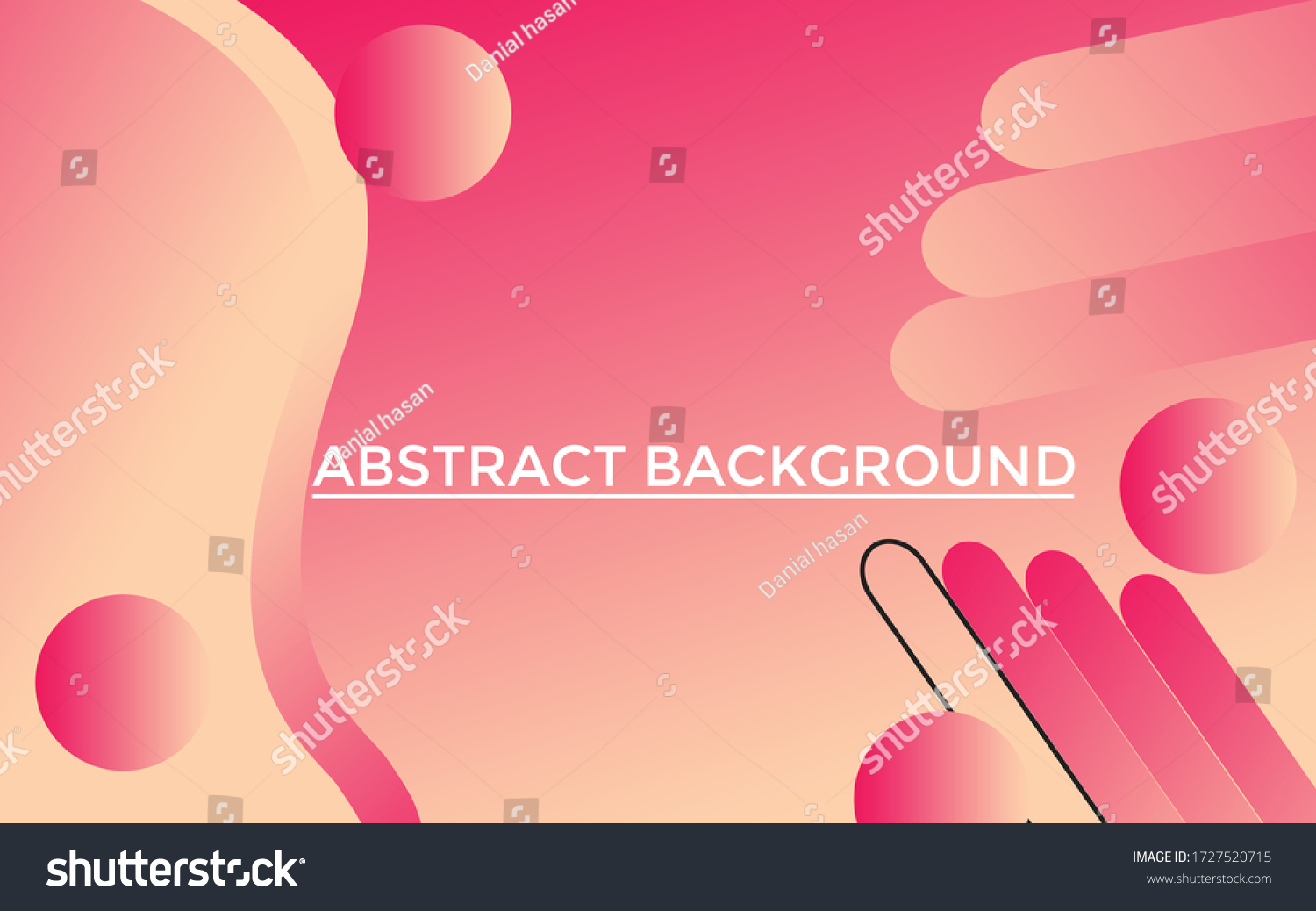 Abstract Geometric Background Two Color Stock Vector (Royalty Free ...