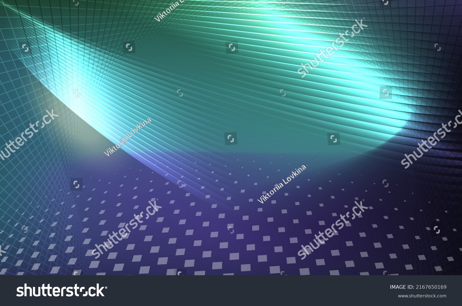 Abstract Geometric Design Template Horizontal Background Stock Vector ...