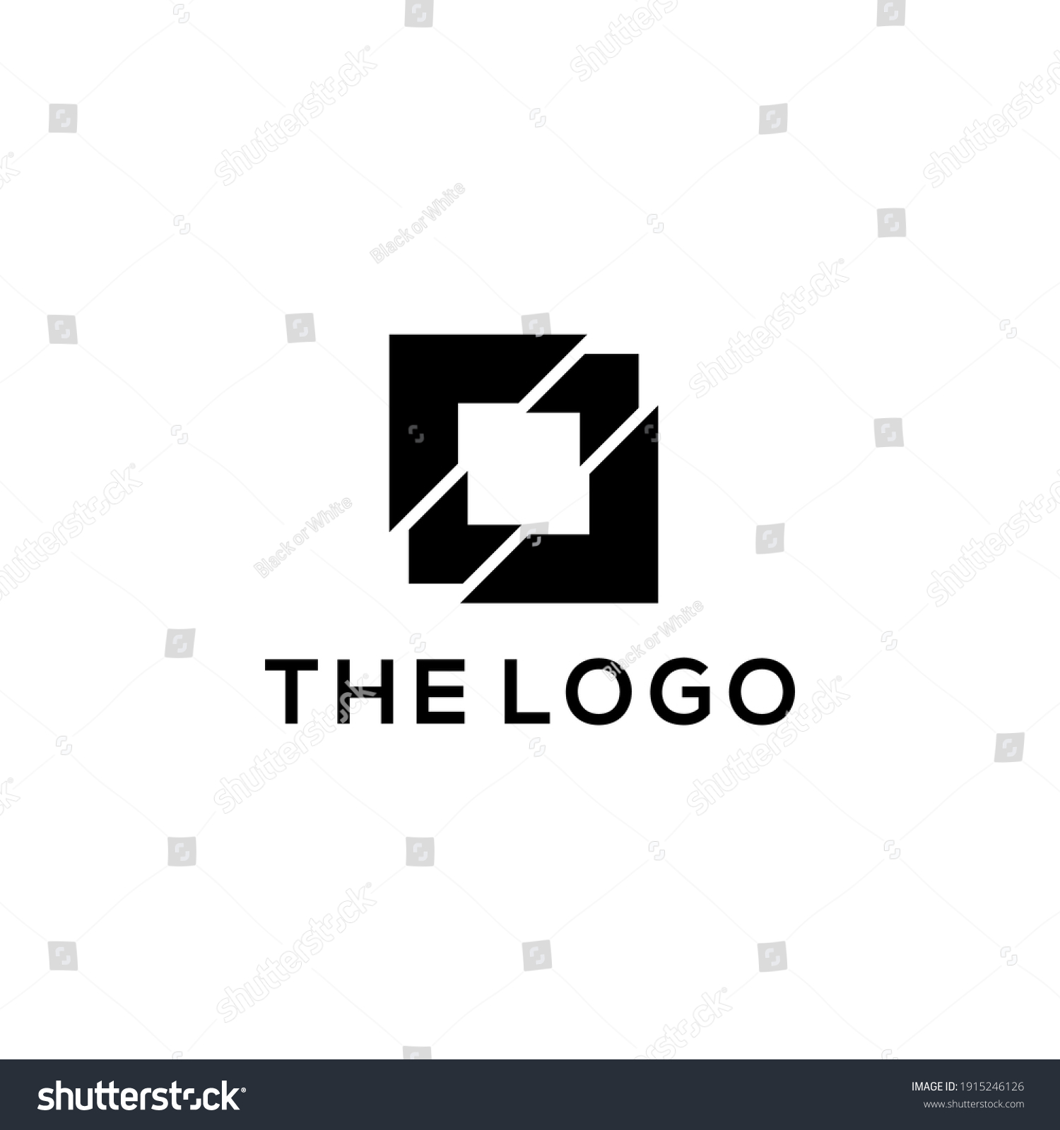 Abstract Geometric Logo Concept Vector Abstract Stock Vector (Royalty ...