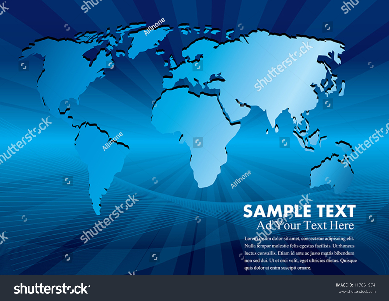 Abstract Global Earth Technology Background Vector Stock Vector ...