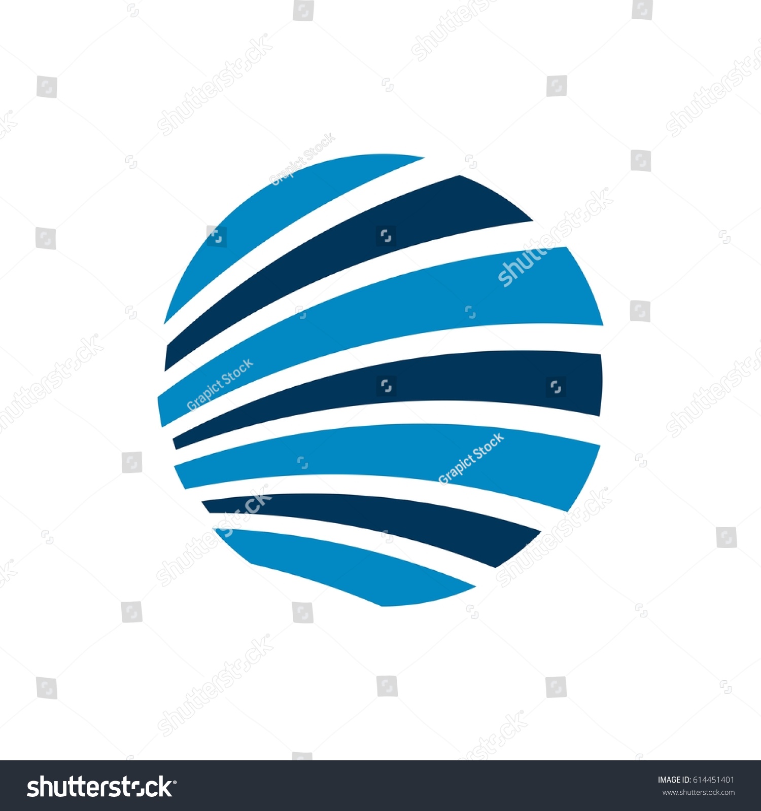 Abstract Globe Logo Stock Vector (Royalty Free) 614451401 | Shutterstock