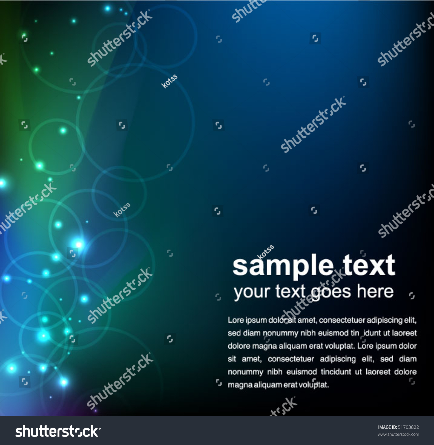 Abstract Glowing Background Vector Illustration Stock Vector (Royalty ...
