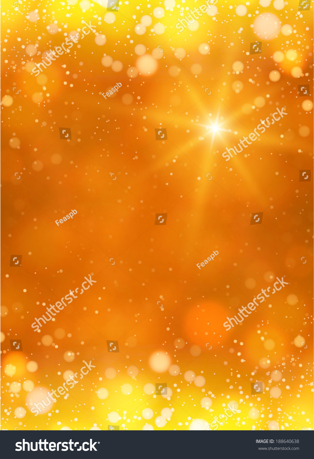 Abstract Gold Space Background Vector Illustration Stock Vector ...