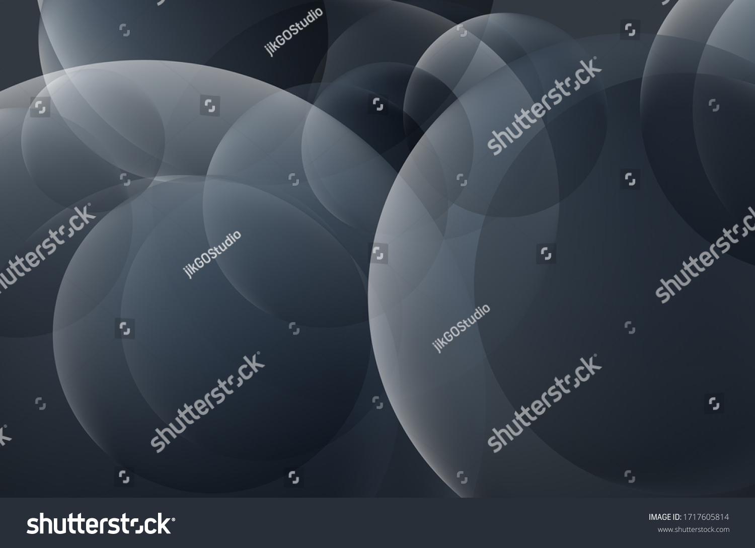 Abstract Gray Bubble Gradient Background Wallpaper Stock Vector ...
