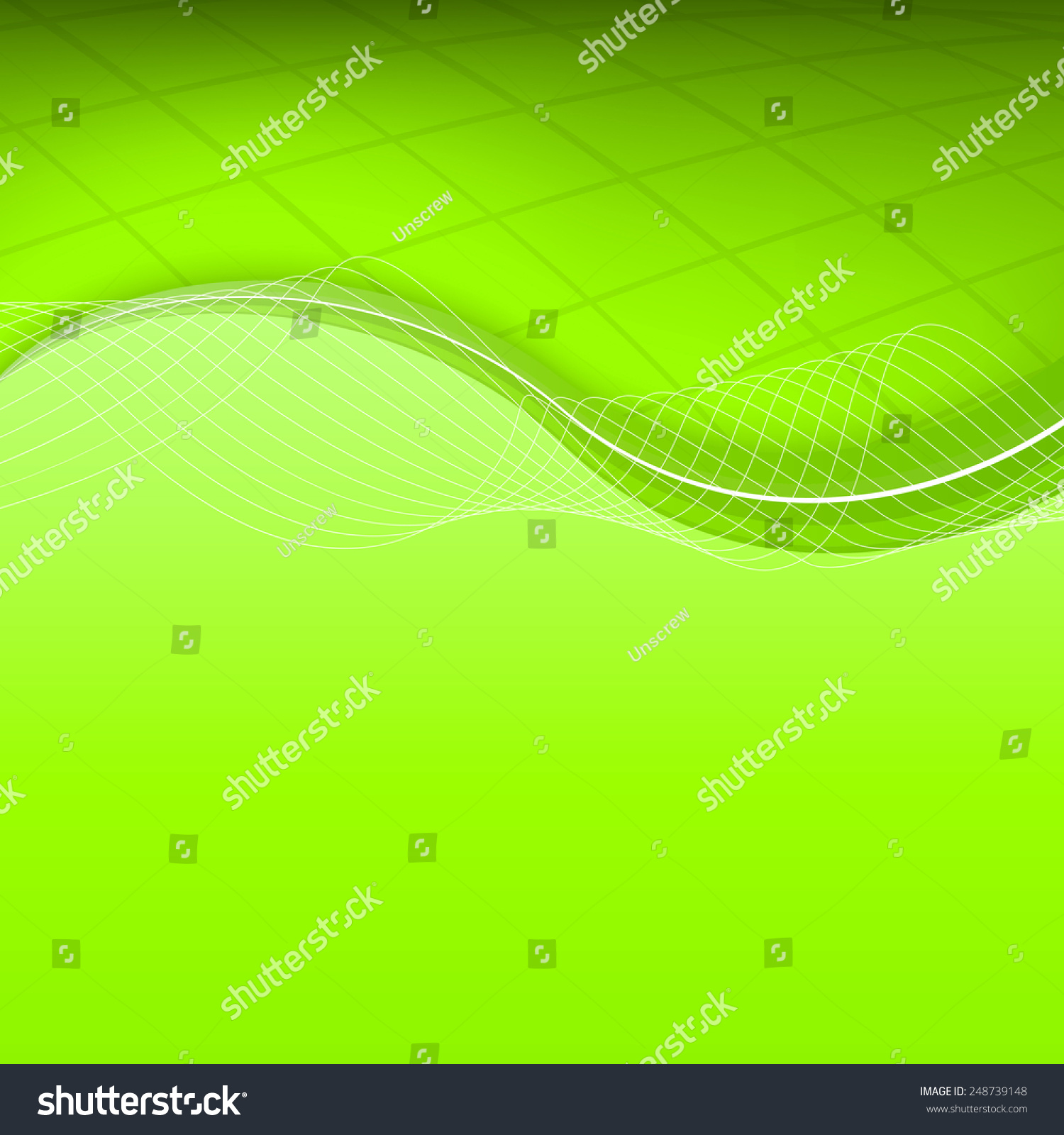 Abstract Green Background Vector Clipart Stock Vector (Royalty Free ...