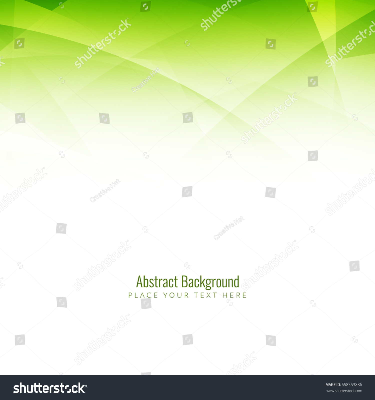 Abstract Green Wave Background Design Stock Vector (Royalty Free ...
