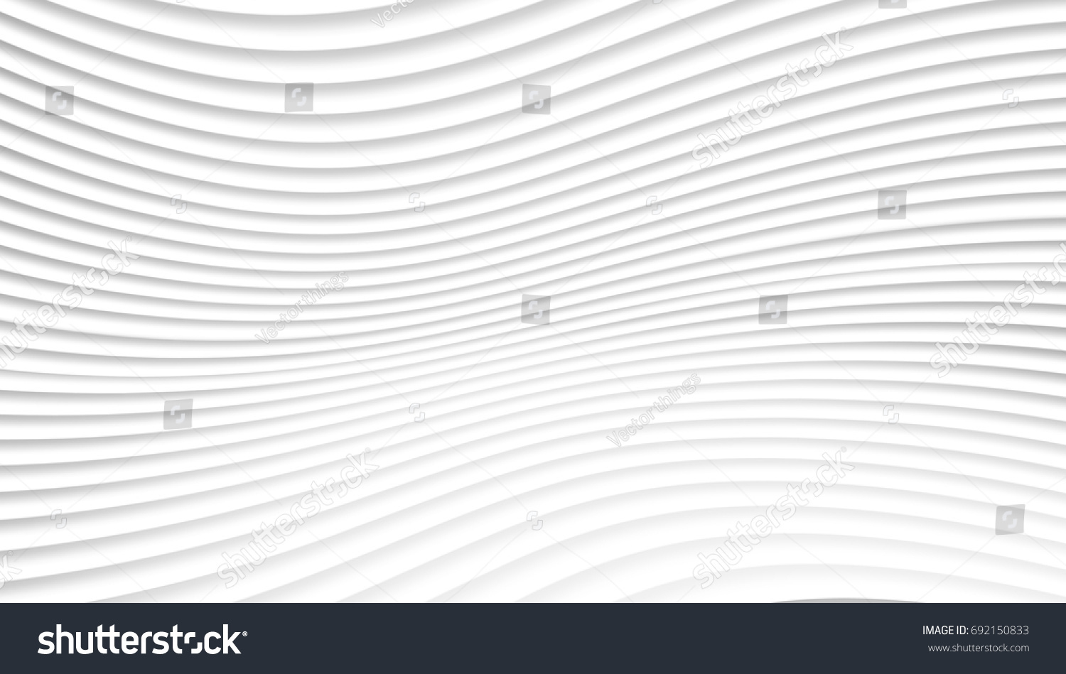 Abstract Grey White Waves Lines Pattern Stock Vector (Royalty Free ...